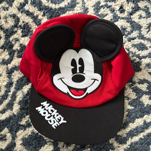 Disney | Accessories | Disney Parks Baby Infant Mickey Mouse Hat With ...